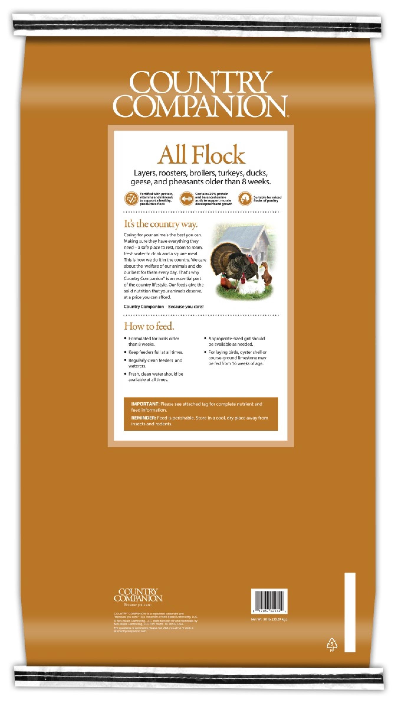 Country Companion All Flock Poultry Feed